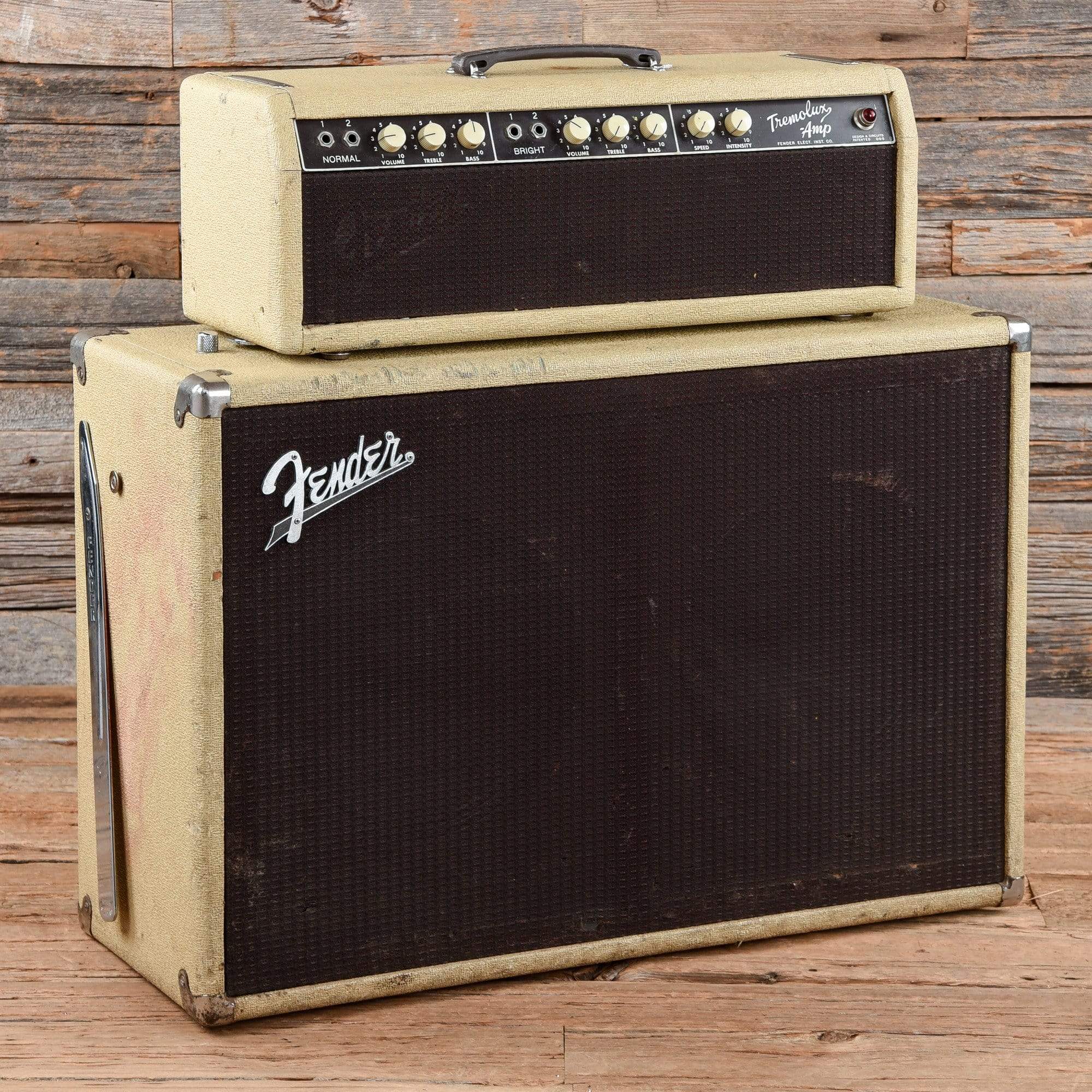 Fender Tremolux-Amp Piggyback 1962 – Chicago Music Exchange