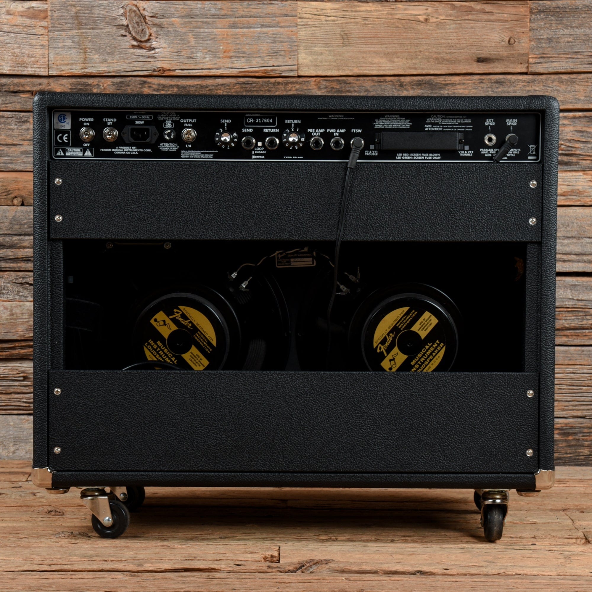 Fender Twin Amp 100-Watt 2x12" Combo – Chicago Music Exchange