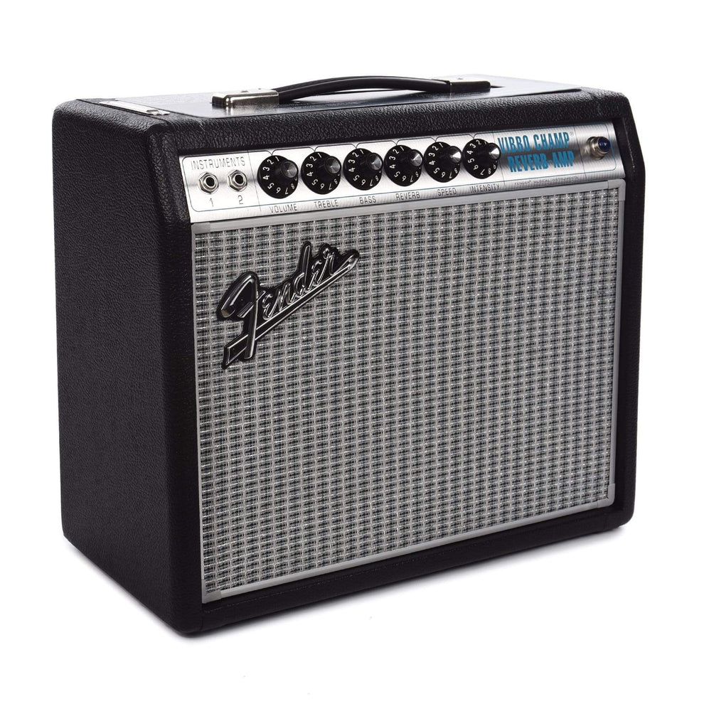 Fender Vintage Modified '68 Custom Vibro Champ Reverb Silverface ...
