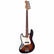 Fender Player Jazz Bass LEFTY 3-Color Sunburst Bundle w/Fender Gig Bag ...