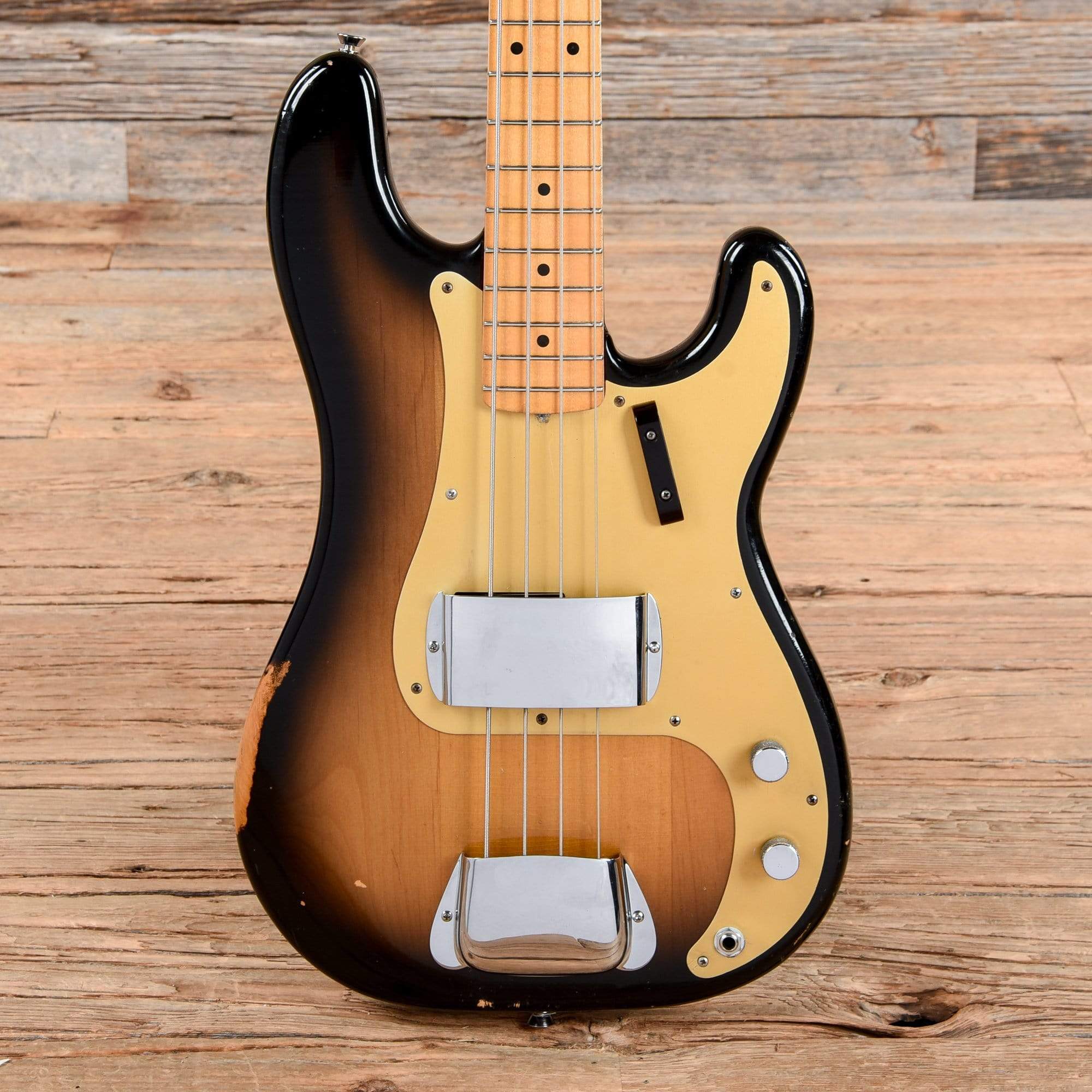 Fender '57 Precision Bass Fullerton Reissue Sunburst 1982 – Chicago ...