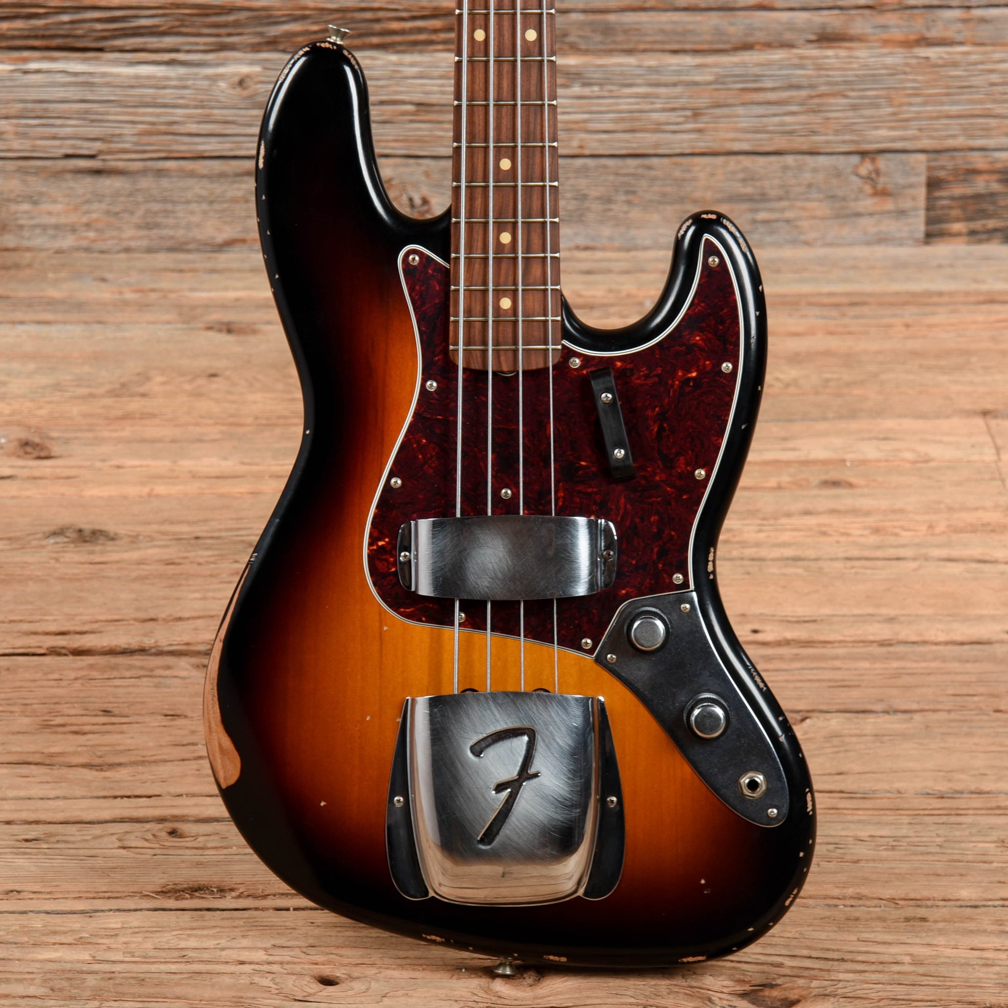 Fender 60th Anniversary Road Worn '60s Jazz Bass Sunburst 2020 ...
