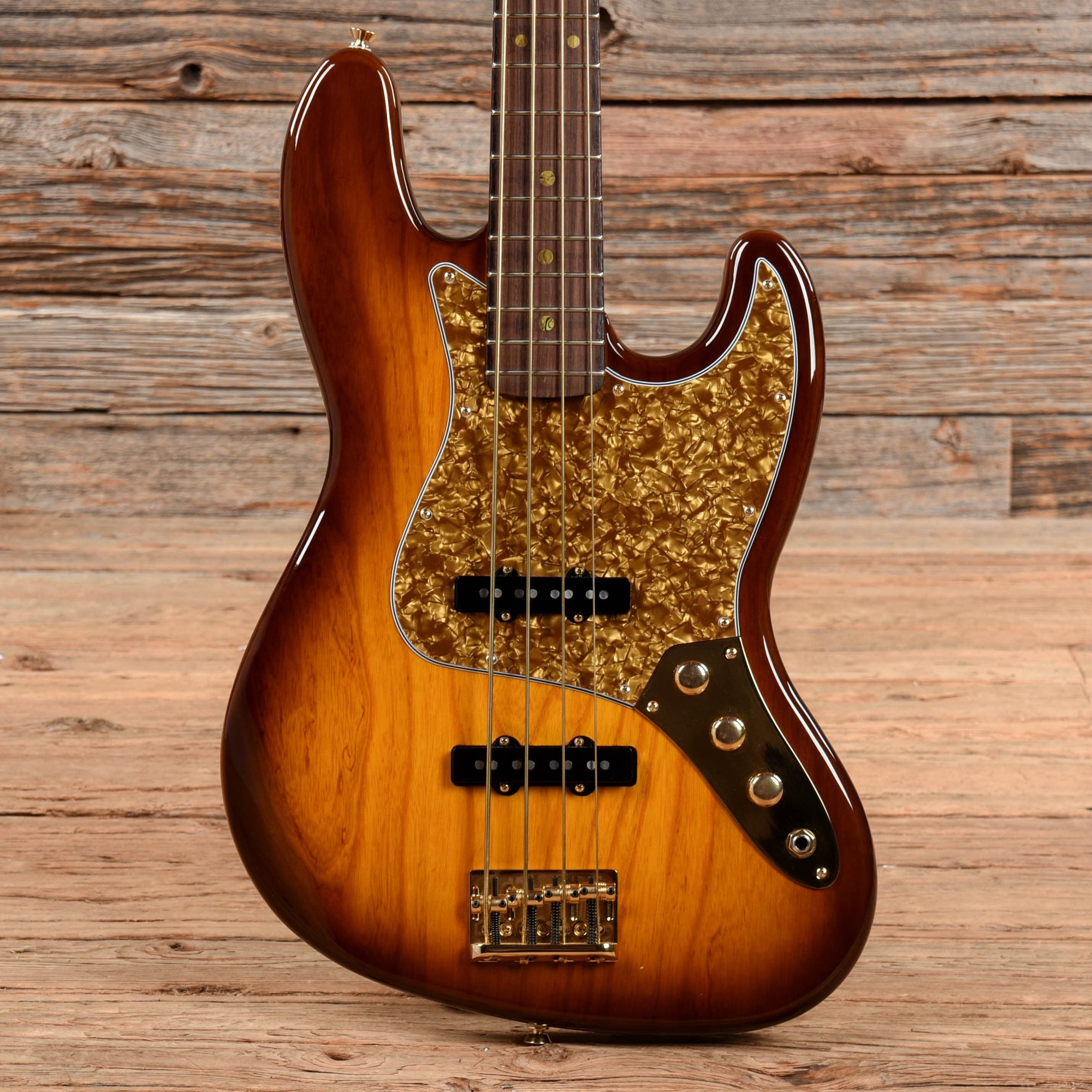 Fender 75th Anniversary Commemorative Jazz Bass Bourbon Burst 2021 ...