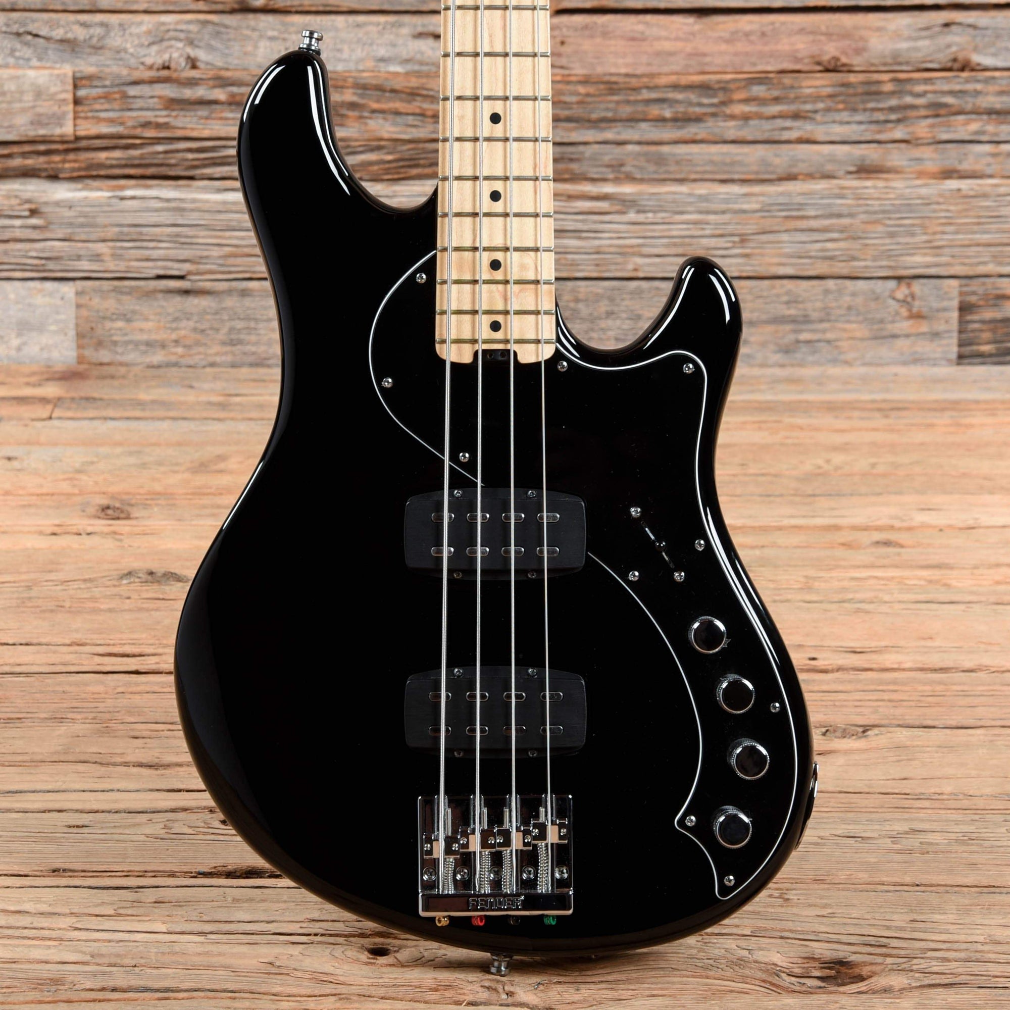 Fender American Deluxe Dimension Bass IV HH Black 2013 – Chicago Music ...