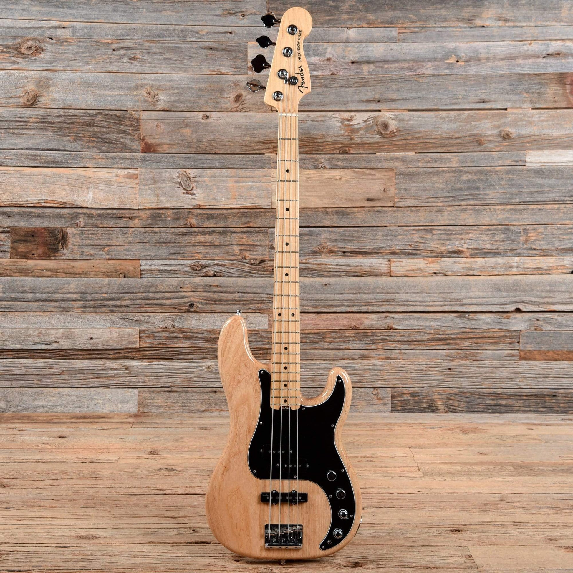 Fender American Elite Precision Bass Natural 2016 – Chicago Music Exchange