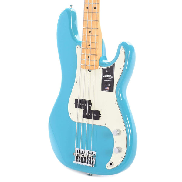 Fender American Professional II Precision Bass Miami Blue – Chicago ...