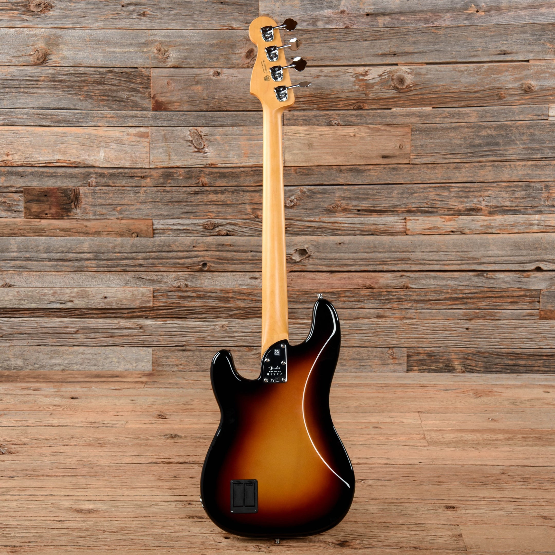 Fender American Ultra Precision Bass Sunburst 2021 – Chicago Music Exchange