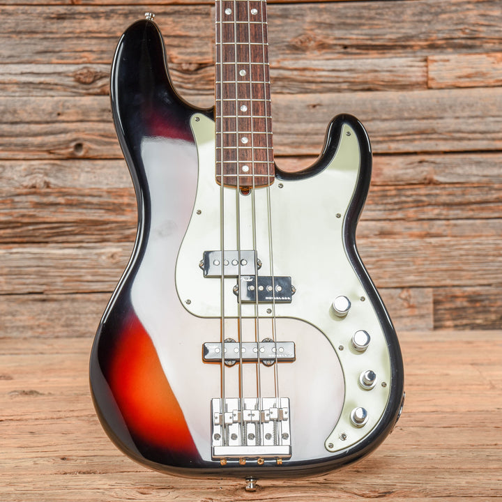 Fender American Ultra Precision Bass Sunburst 2021 – Chicago Music Exchange