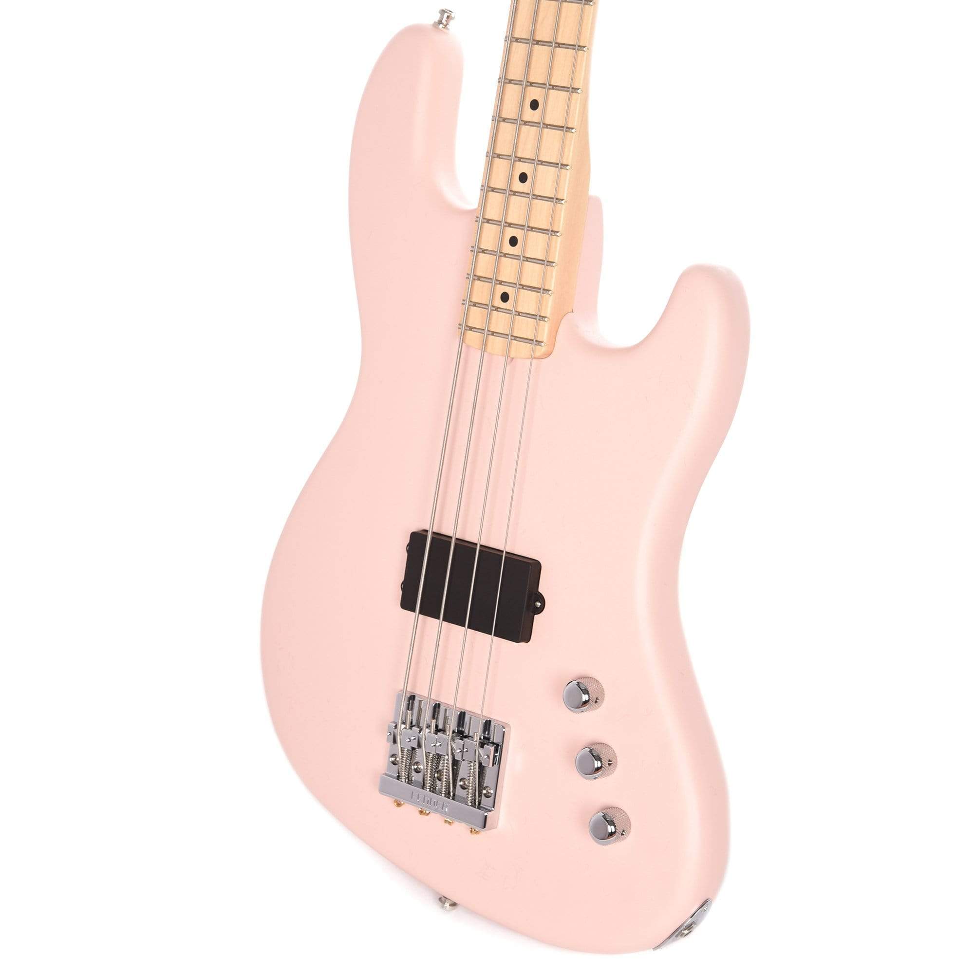 Fender Artist Flea Jazz Bass Active Shell Pink w/Aguilar OBP-1 Preamp ...
