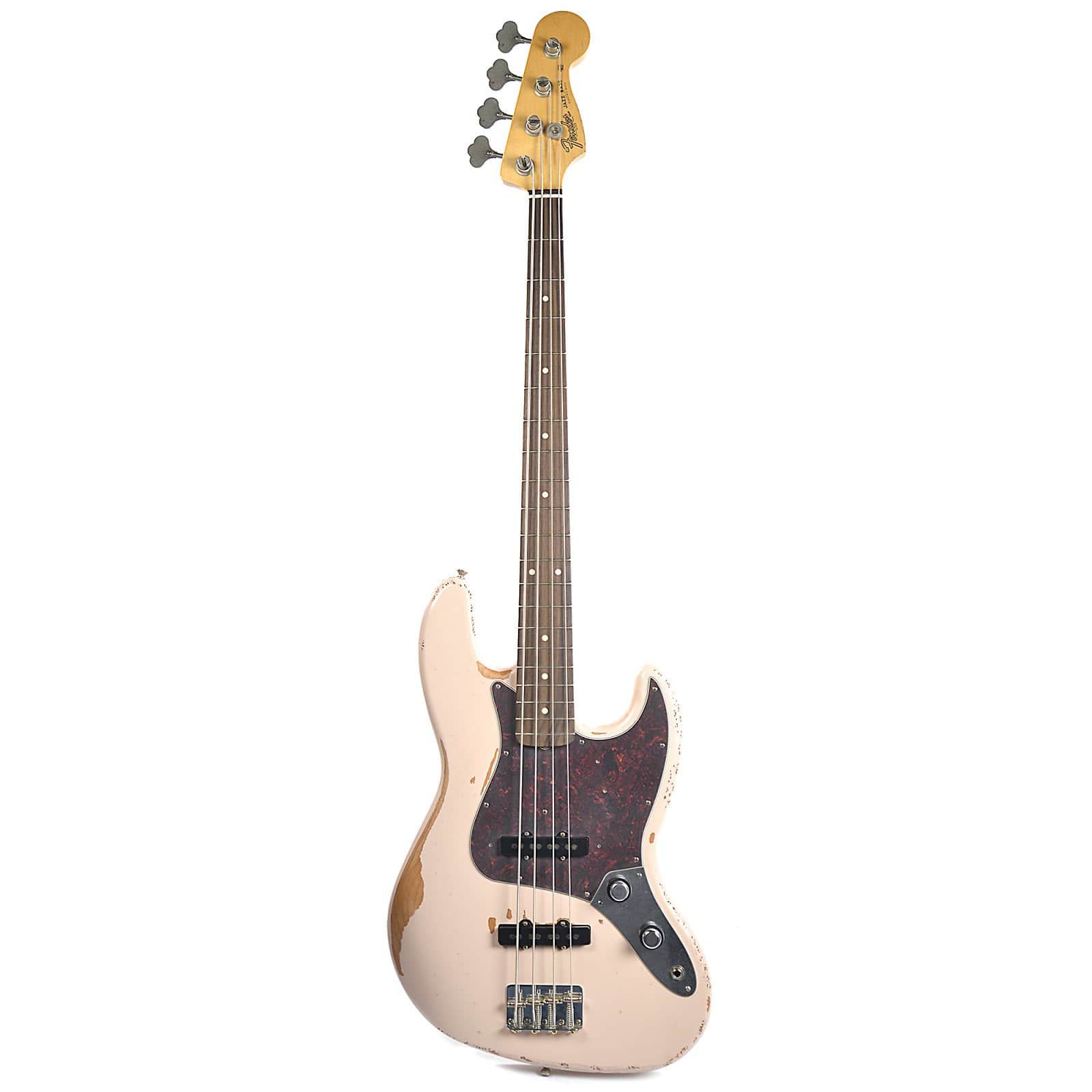 Fender Artist Flea Signature Bass Roadworn Shell Pink – Chicago Music ...