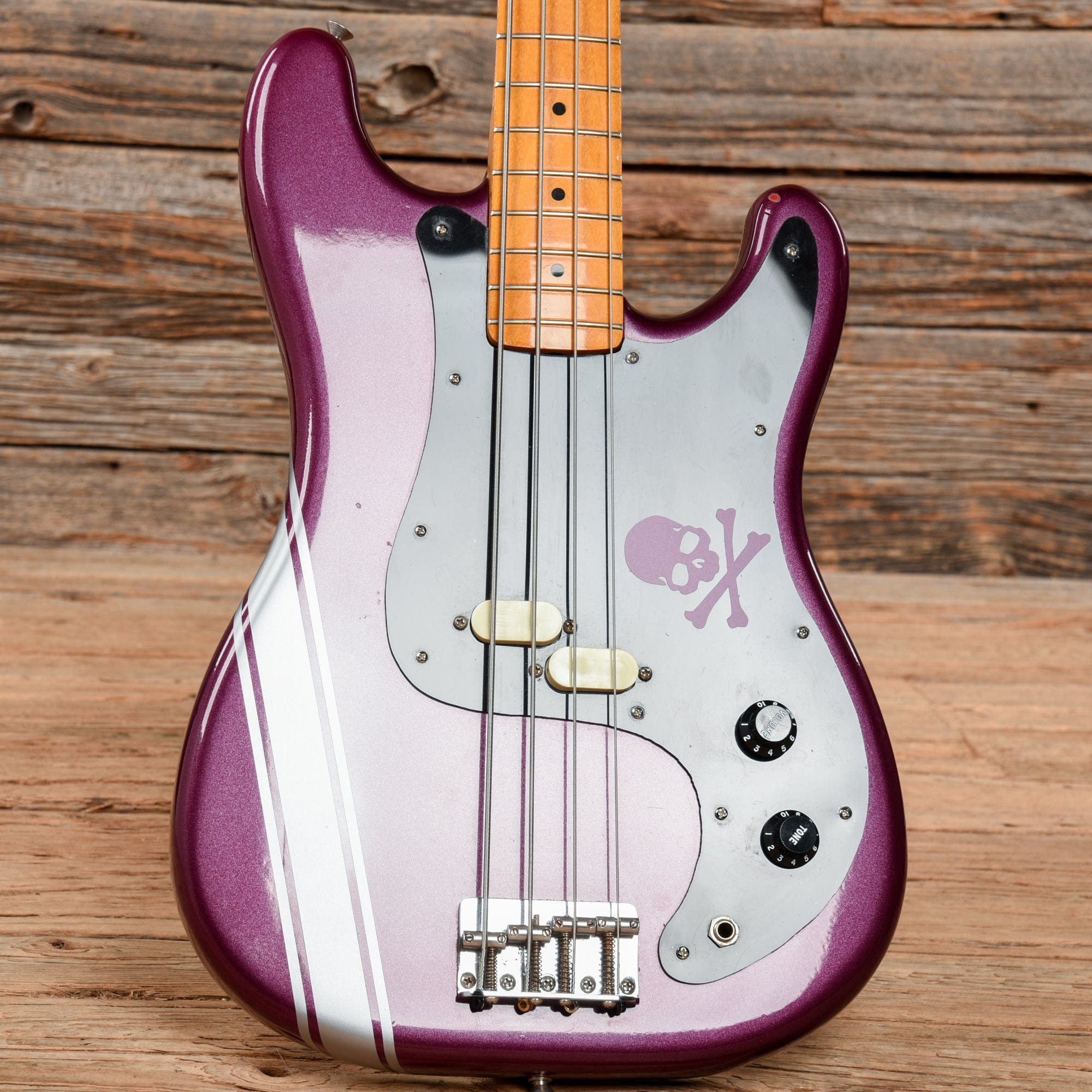 Fender Bullet Bass Deluxe Purple Refin 1982 – Chicago Music Exchange