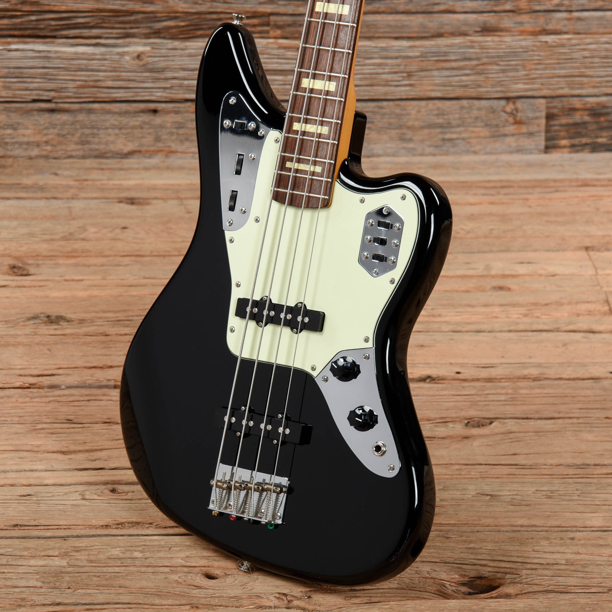 Fender CIJ Jaguar Bass Black – Chicago Music Exchange