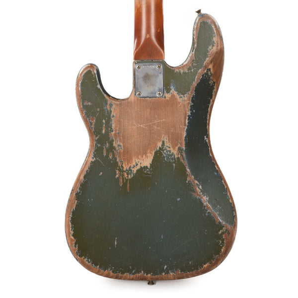 Fender Custom Shop 1962 Precision Bass Heavy Relic Heavy Aged Nicotine ...