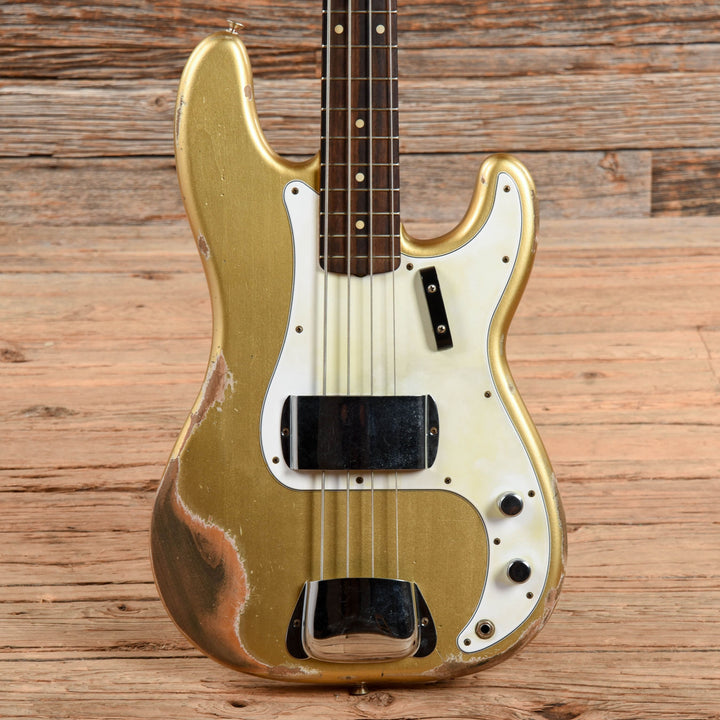 Fender Custom Shop '63 Precision Bass Relic Aztec Gold 2021 – Chicago ...