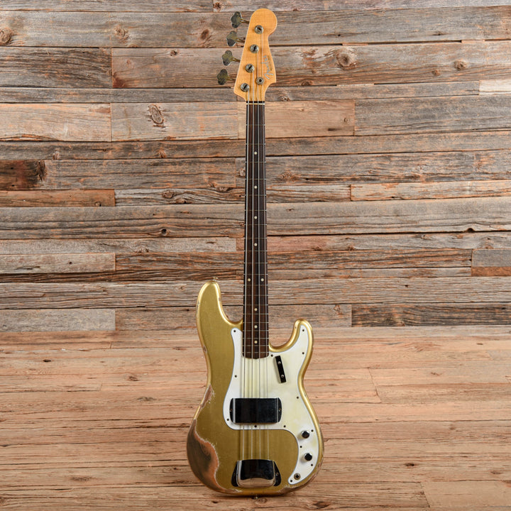 Fender Custom Shop '63 Precision Bass Relic Aztec Gold 2021 – Chicago ...