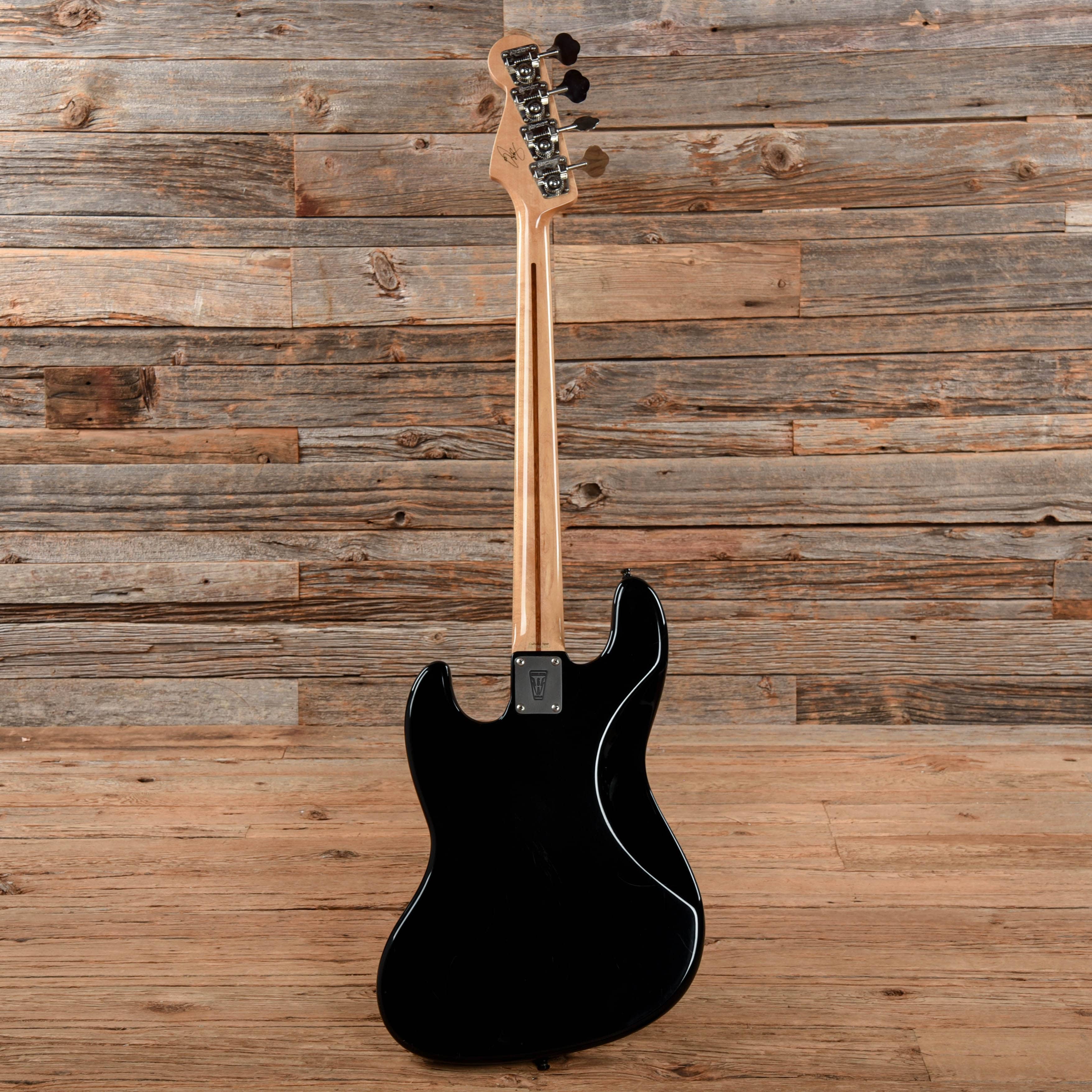 Fender Geddy Lee Signature Jazz Bass Black – Chicago Music Exchange