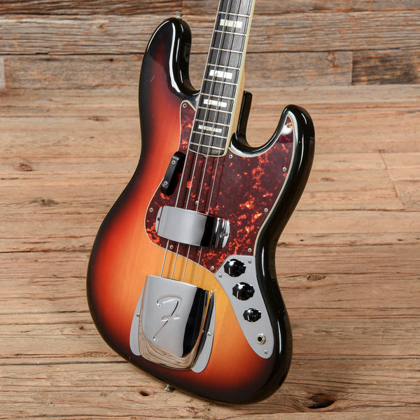 Fender Jazz Bass Sunburst 1975 – Chicago Music Exchange