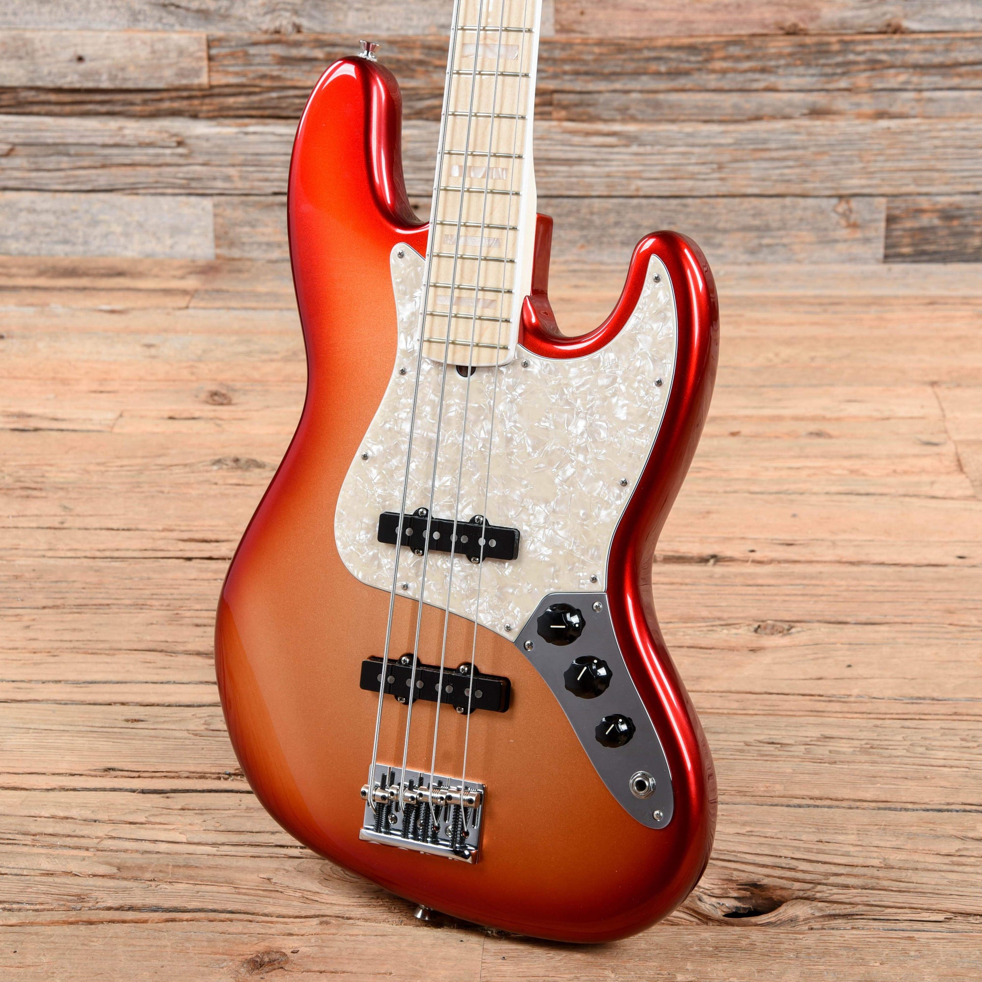 Fender Mod Shop Jazz Bass Sunset Metallic 2020 – Chicago Music Exchange