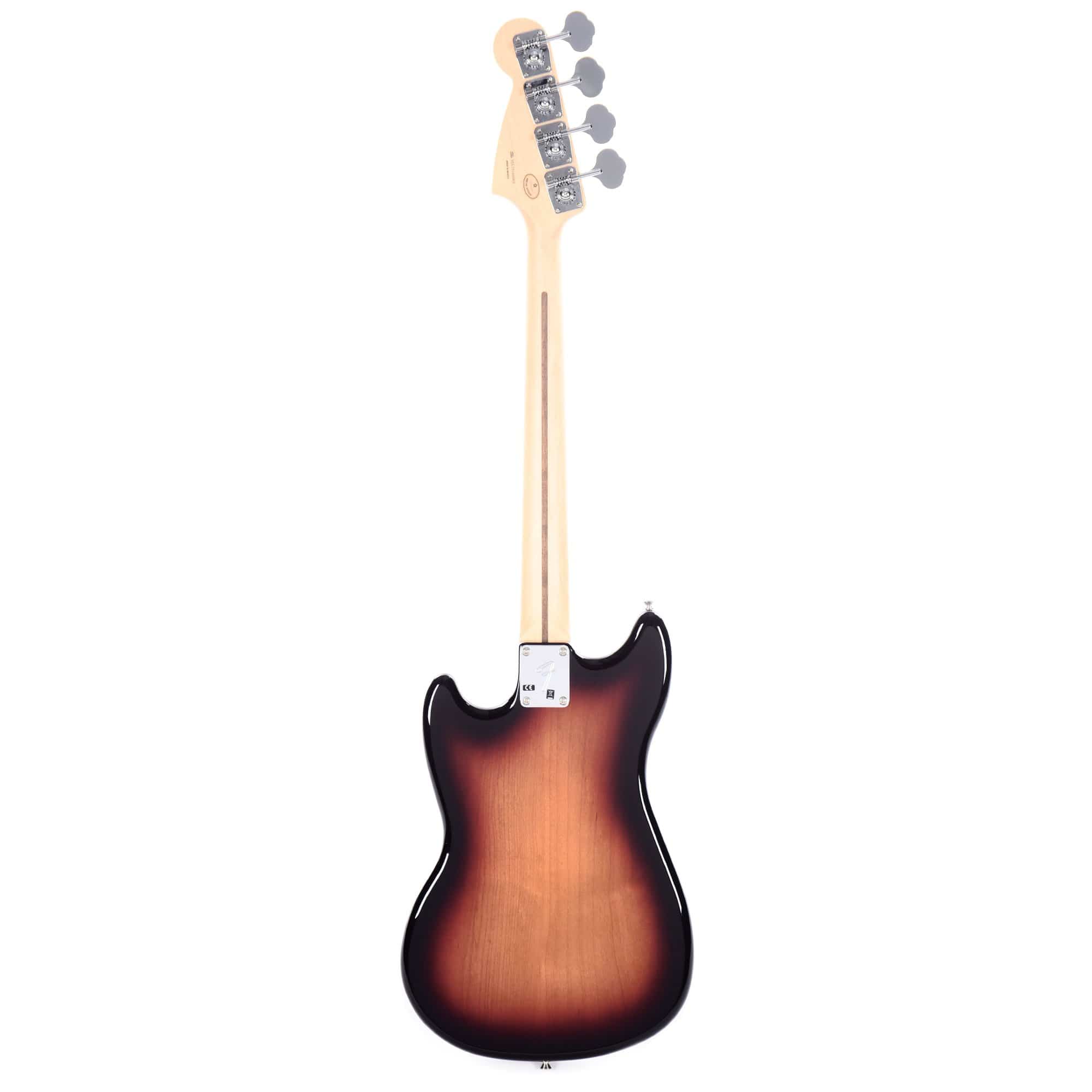 Fender Offset Series Mustang Bass PJ 3-Color Sunburst w/Mint Pickguard ...