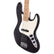 Fender Player Jazz Bass Black Bundle w/Fender Gig Bag, Stand, Cable, T ...