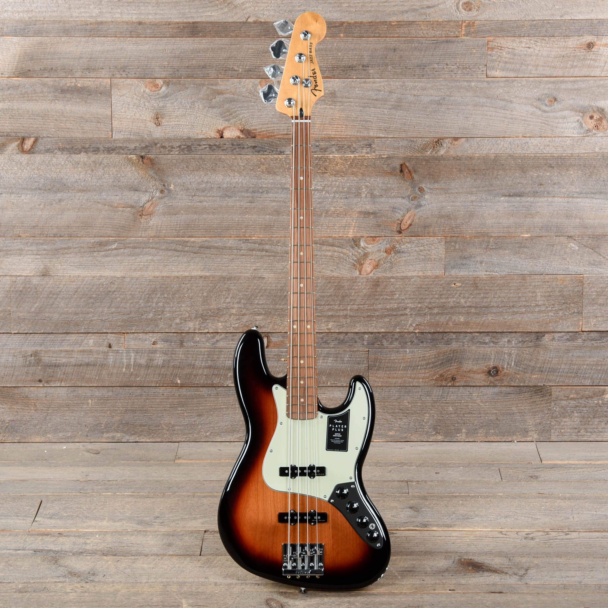 Fender Player Plus Active Jazz Bass 3-Color Sunburst – Chicago Music ...