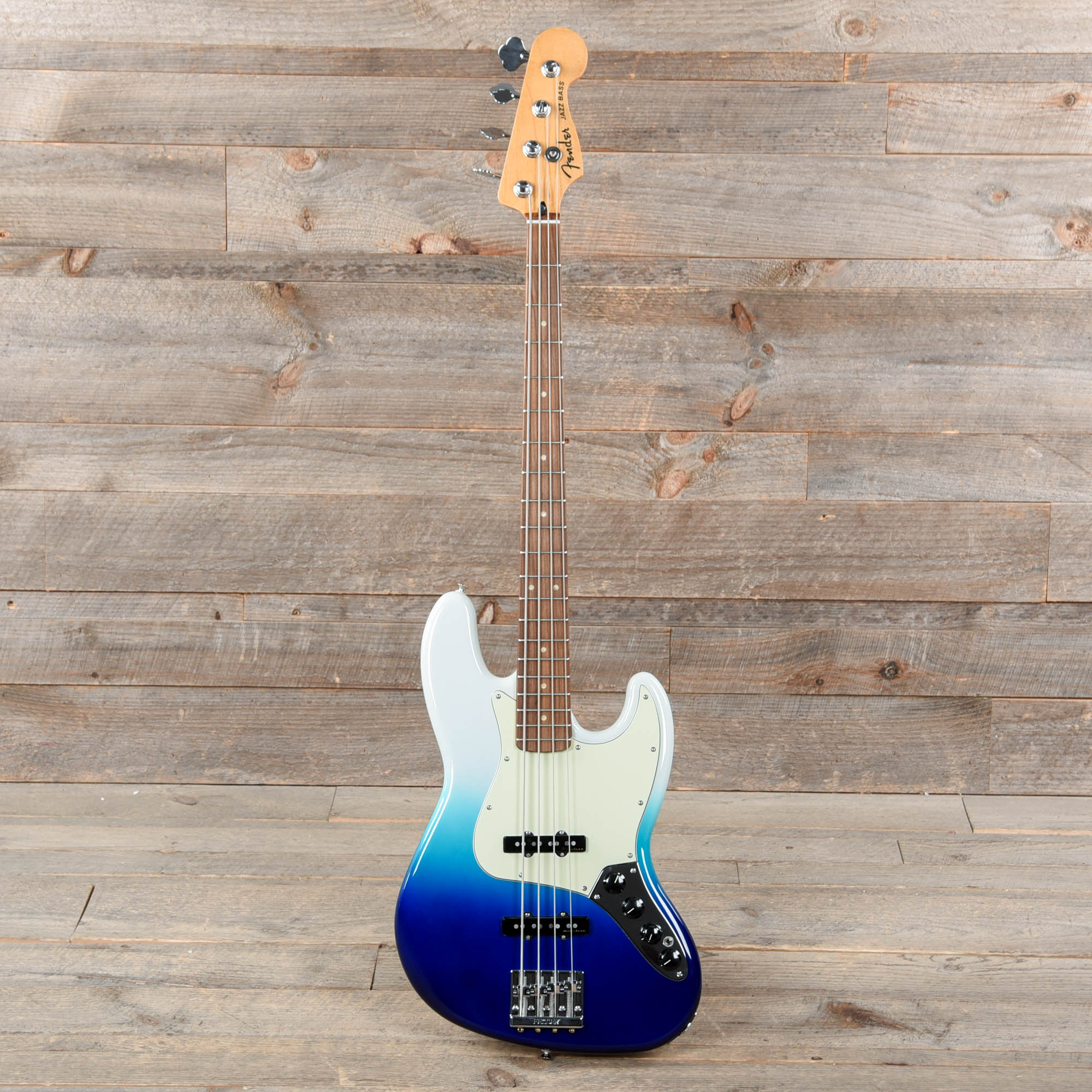 Fender Player Plus Active Jazz Bass Bel Air Blue – Chicago Music Exchange