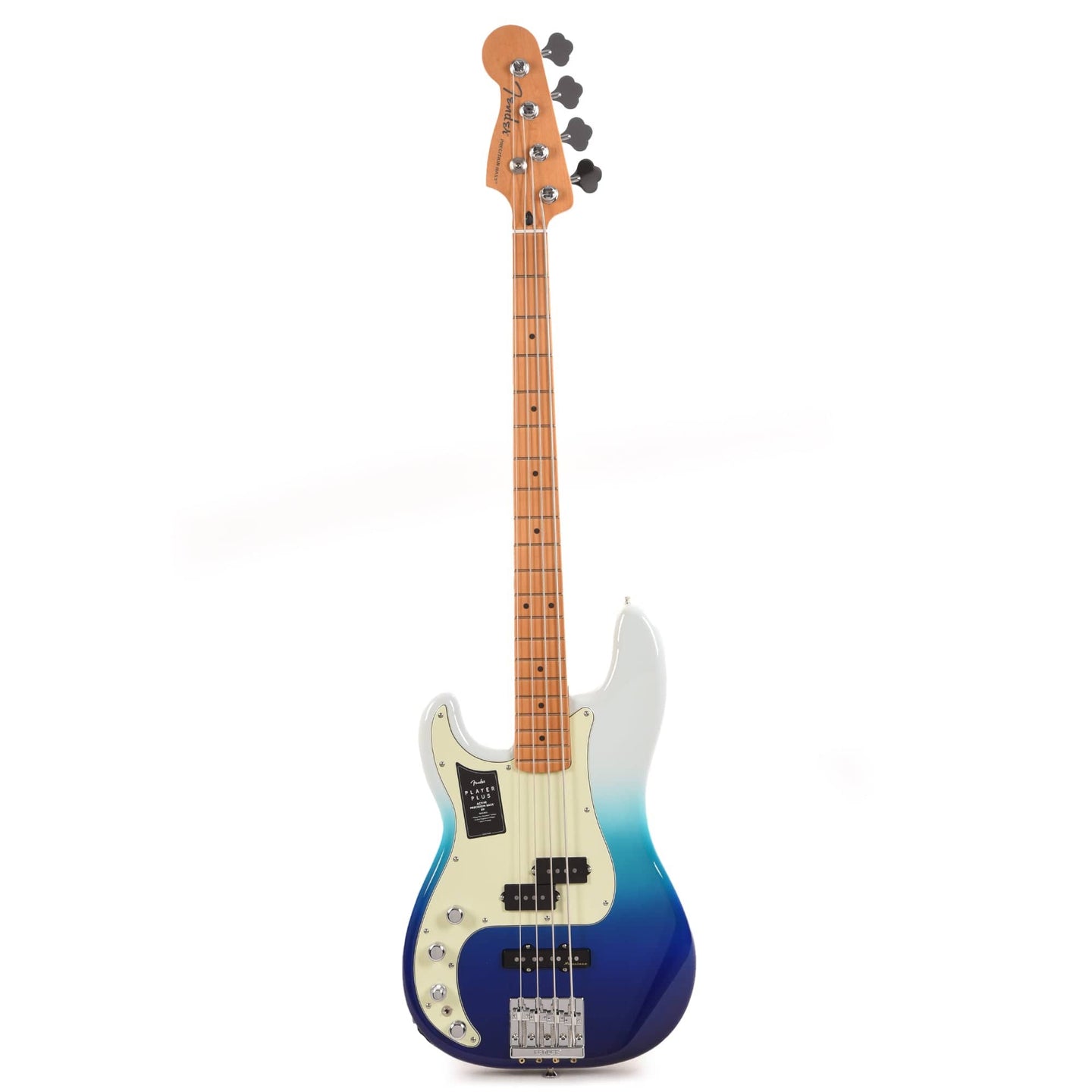 Fender Player Plus Precision Bass Belair Blue LEFTY – Chicago Music ...