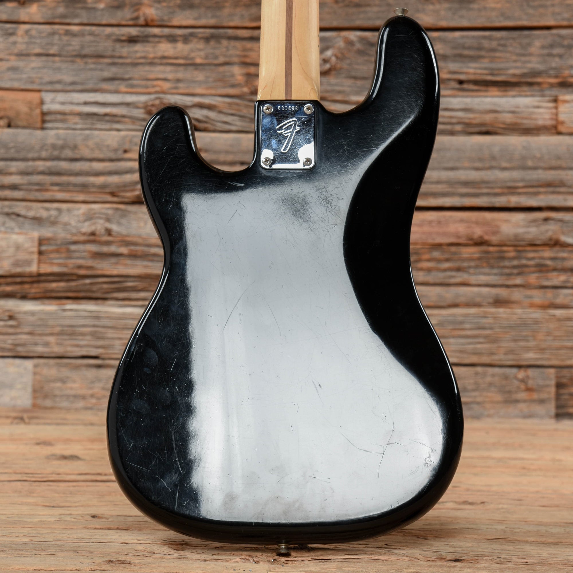Fender Precision Bass Fretless Black 1975 – Chicago Music Exchange