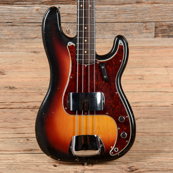 Fender Precision Bass Sunburst 1964 – Chicago Music Exchange