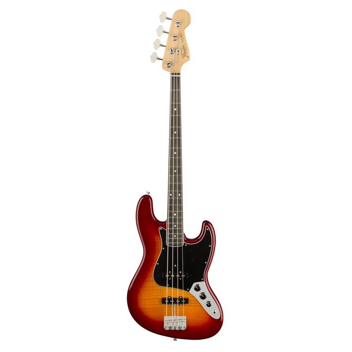 Fender Rarities American Original '60s Flamed Ash Jazz Bass Plasma Red ...