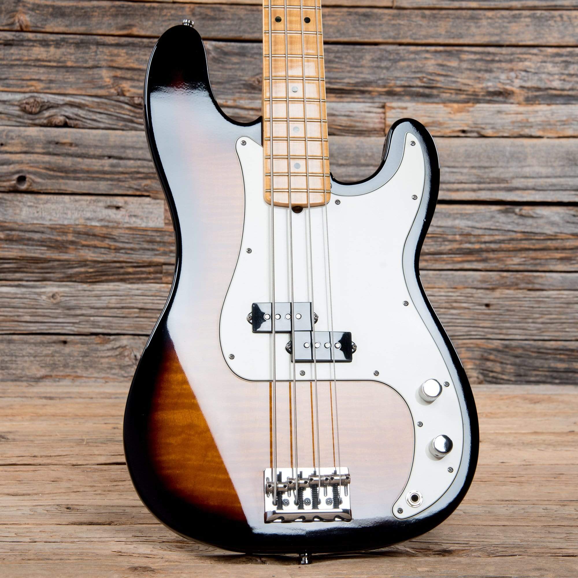 Fender Select Precision Bass Sunburst 2012 – Chicago Music Exchange