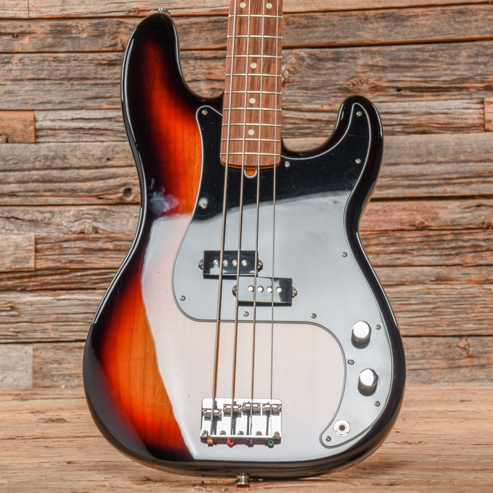 Fender Standard Precision Bass Brown Sunburst 2017 – Chicago Music Exchange