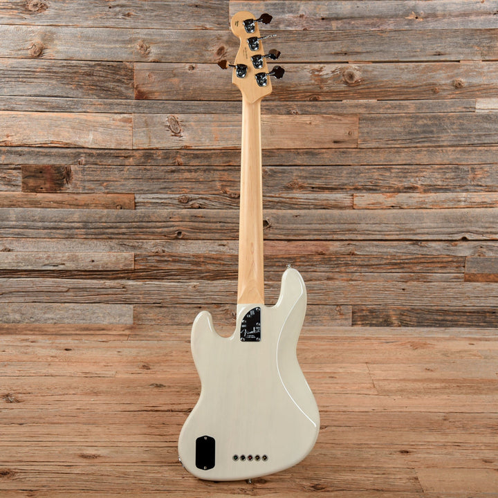Fender American Deluxe Jazz Bass V Olympic White 2015 – Chicago Music Exchange