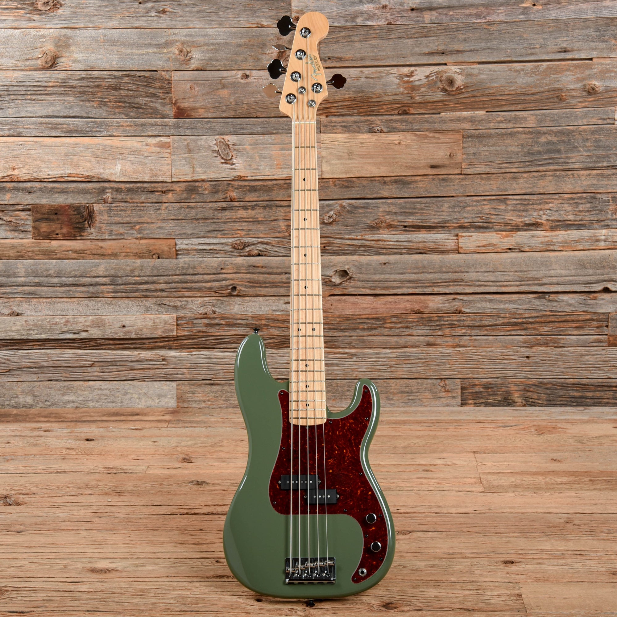 Fender American Pro Precision Bass V Antique Olive 2019 – Chicago Music ...
