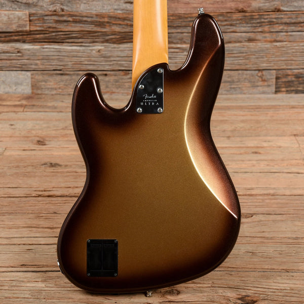 Fender American Ultra Jazz Bass V Mocha Burst 2021 – Chicago Music Exchange
