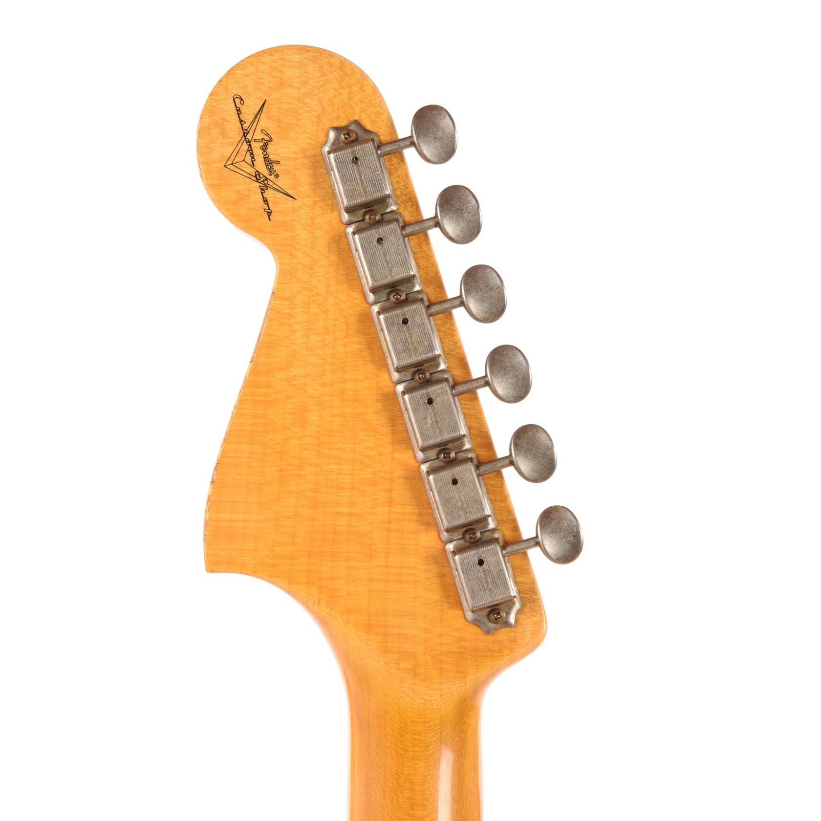 Fender Custom Shop 1962 Bass VI Ash Relic Butterscotch Blonde w/Tortoi ...