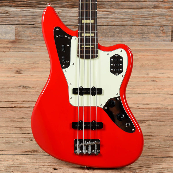 Fender Jaguar Bass Hot Rod Red 1995 – Chicago Music Exchange