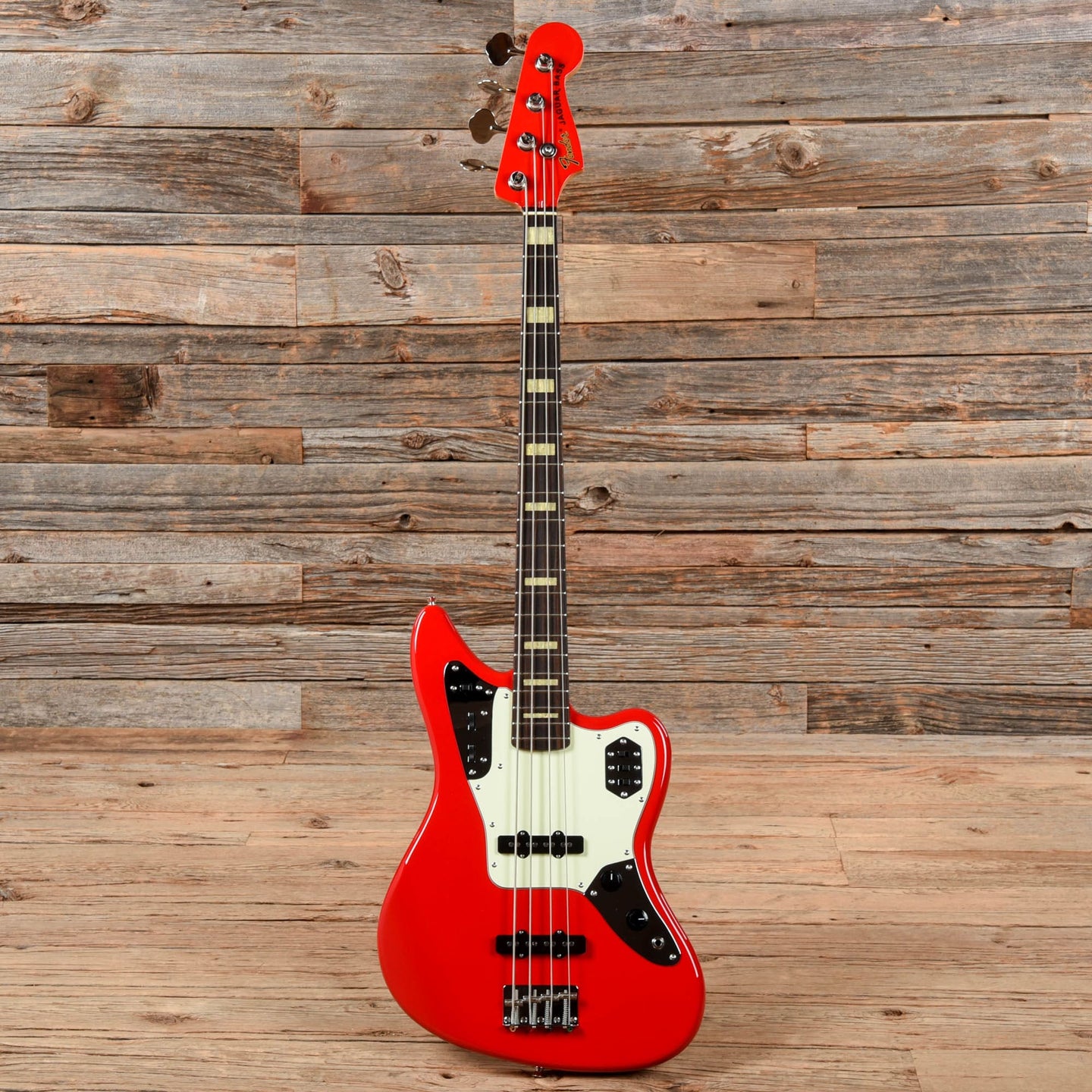 Fender Jaguar Bass Hot Rod Red 1995 – Chicago Music Exchange
