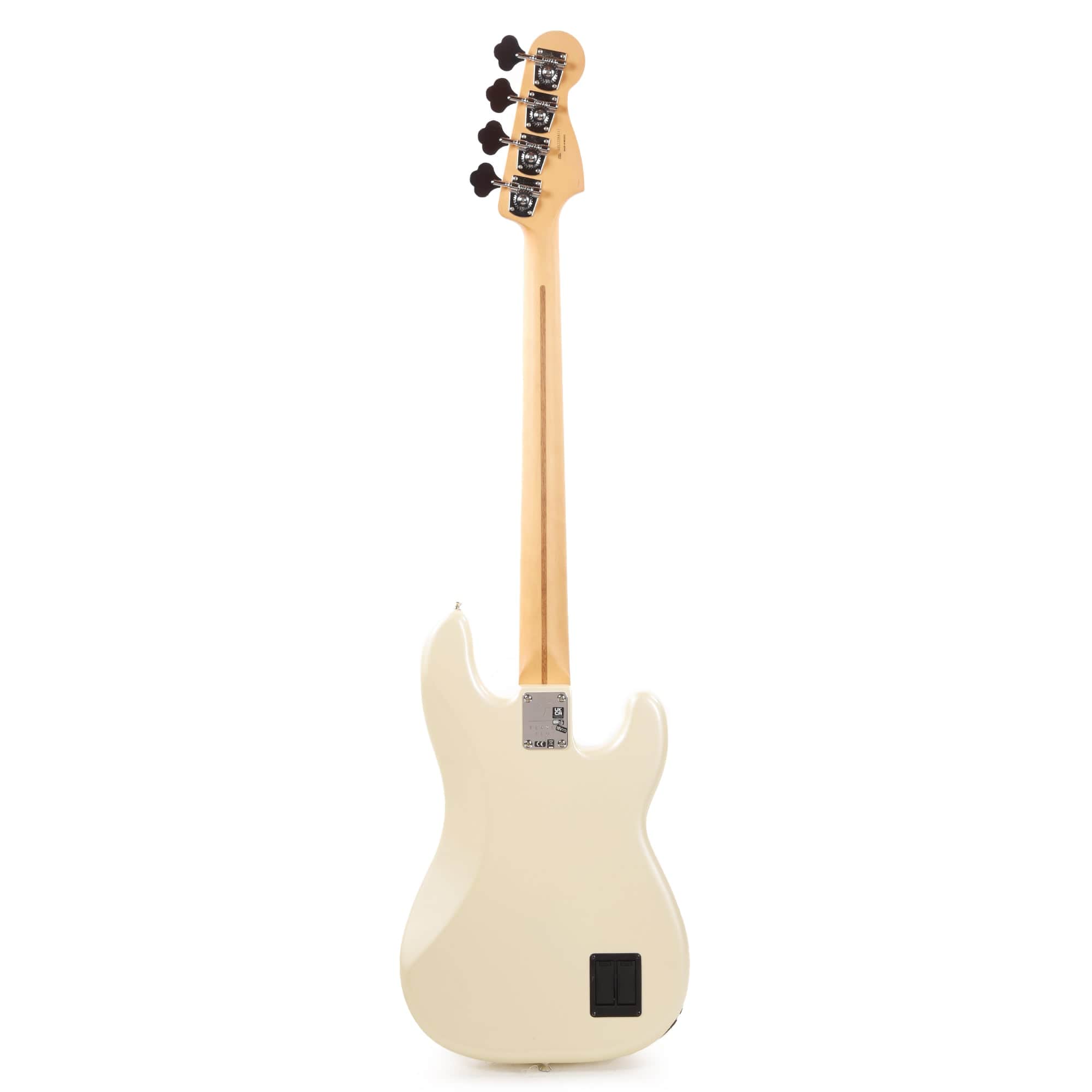 Fender Player Plus Precision Bass Olympic Pearl LEFTY – Chicago Music ...
