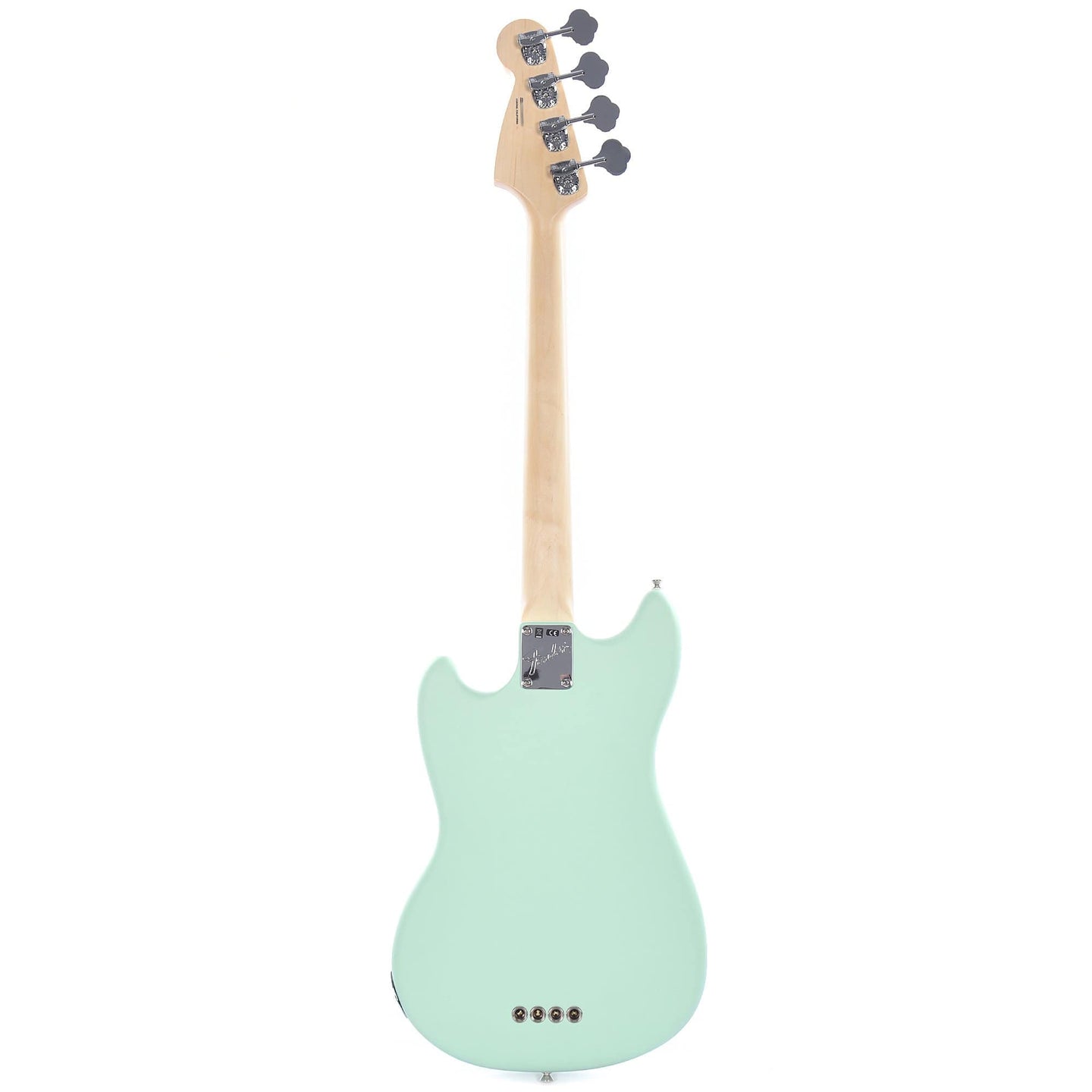 Fender American Performer Mustang Bass Satin Surf Green – Chicago Music ...