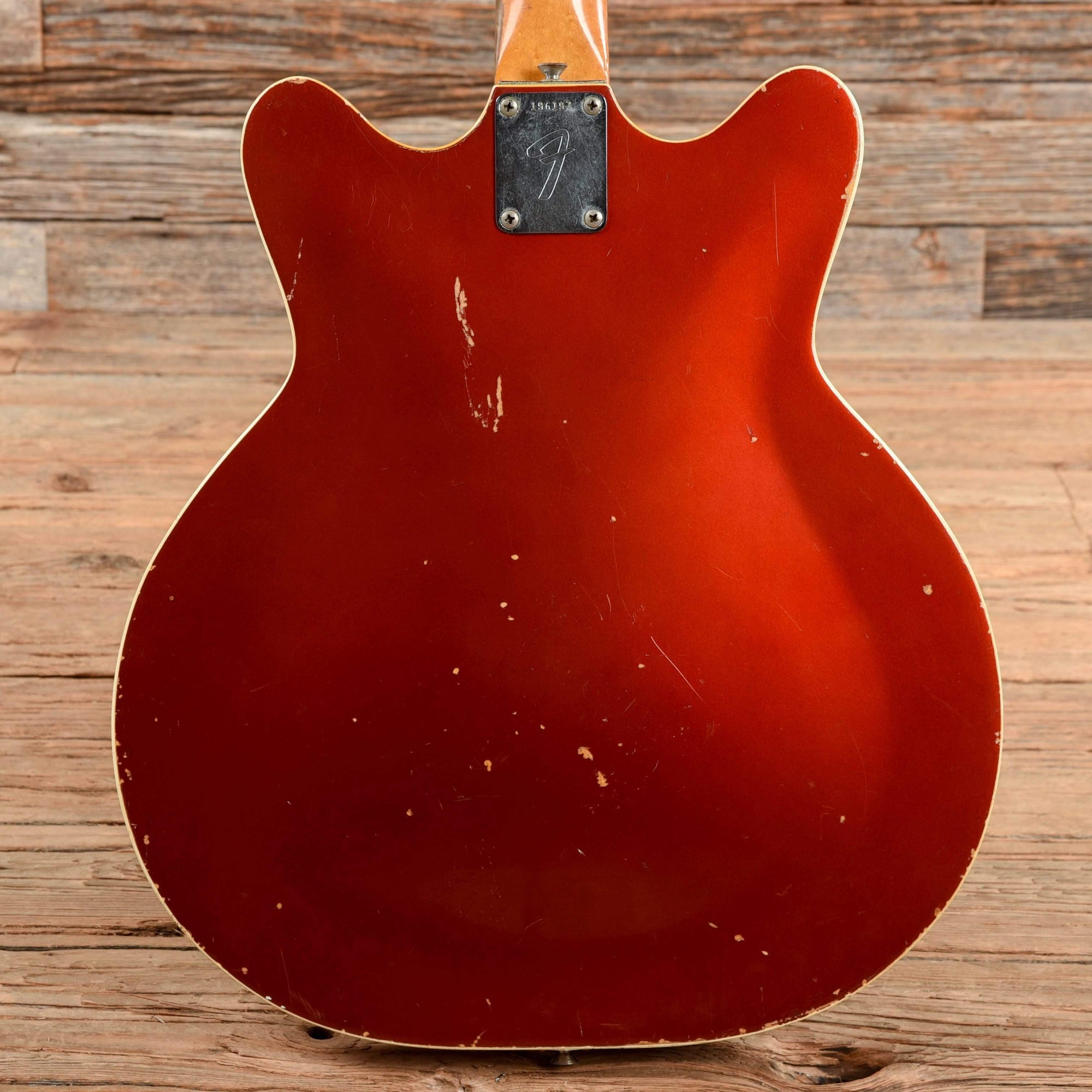 Fender Coronado Bass Candy Apple Red 1967 – Chicago Music Exchange