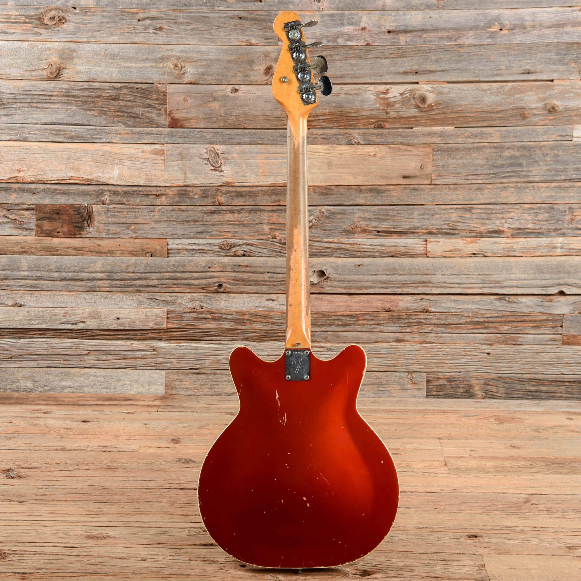 Fender Coronado Bass Candy Apple Red 1967 – Chicago Music Exchange