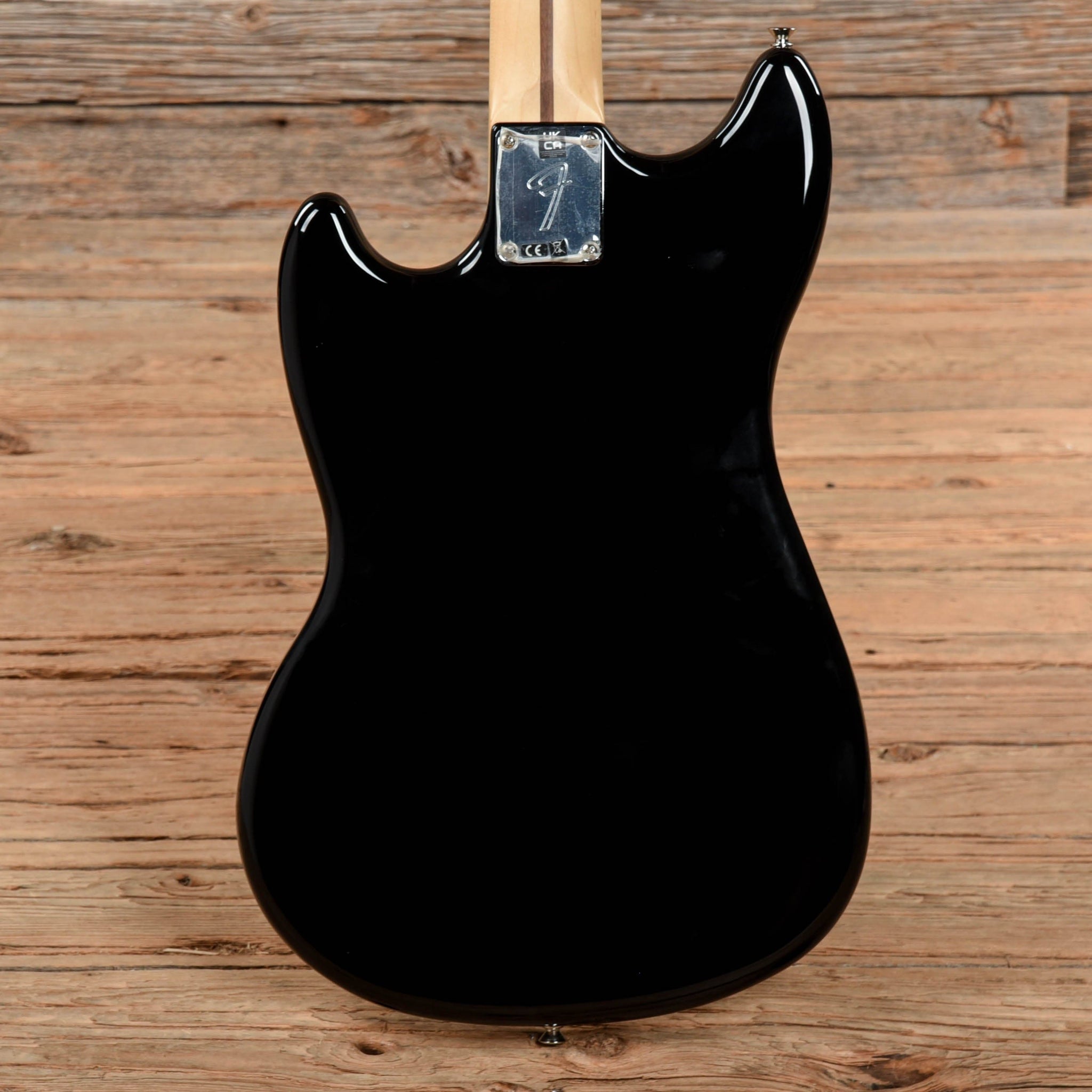 Fender Player Mustang Bass PJ Black w/Tortoise Pickguard – Chicago ...