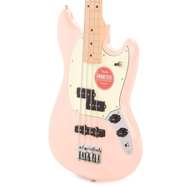 Fender Player Mustang Bass PJ Shell Pink w/Mint Pickguard – Chicago ...
