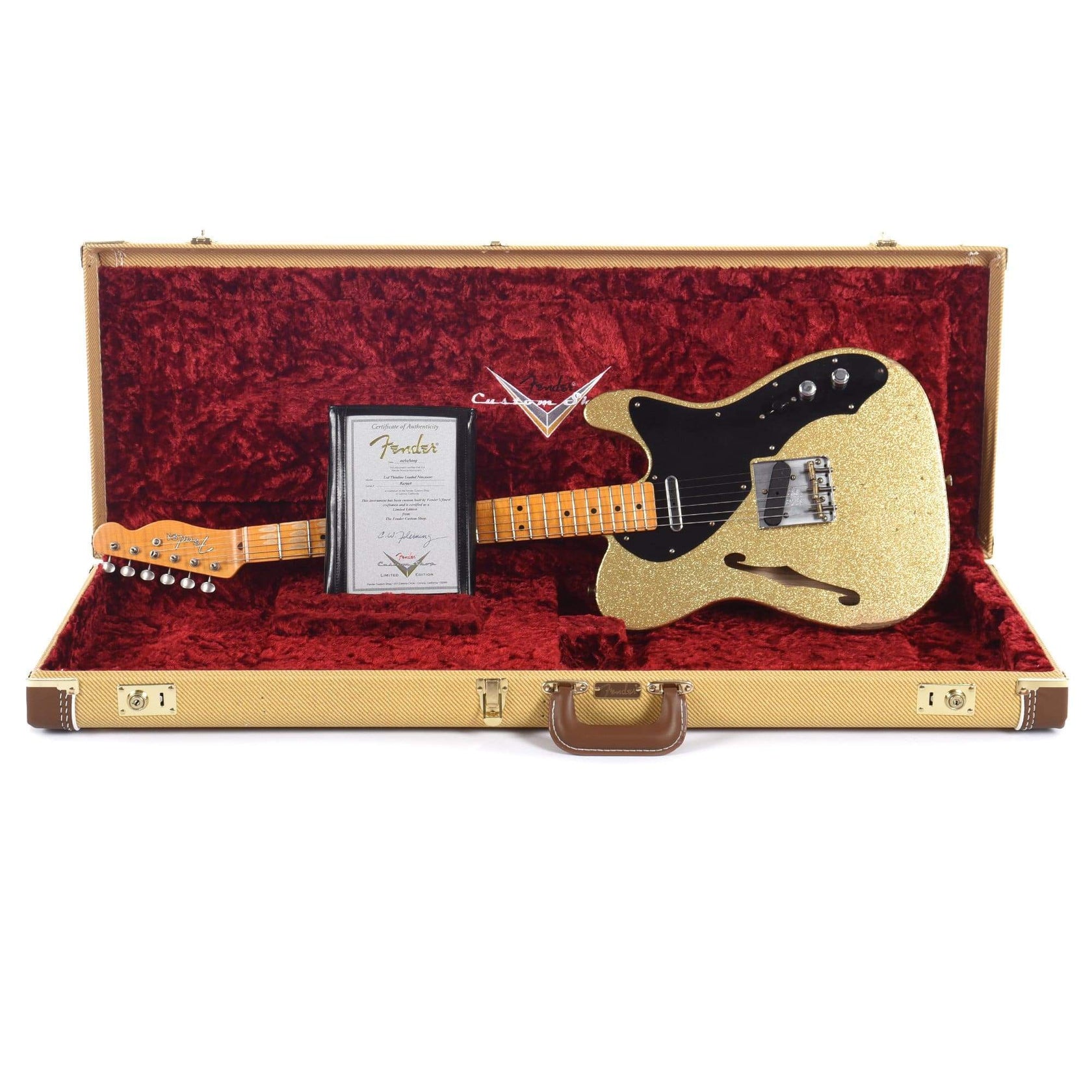 Fender Custom Shop Limited Edition Thinline Loaded Nocaster Relic Aged ...