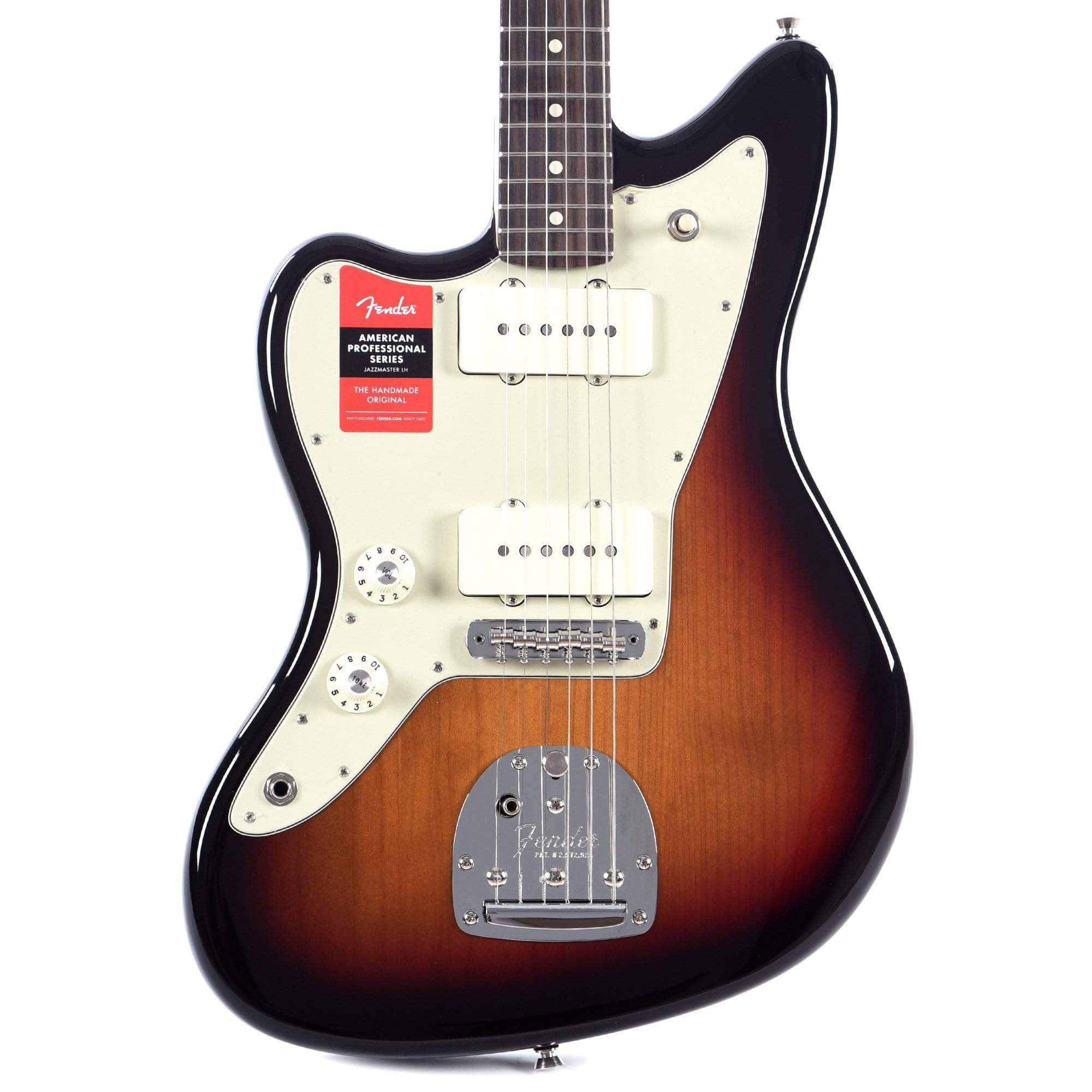 Fender American Pro Jazzmaster Lefty 3-Color Sunburst – Chicago Music ...