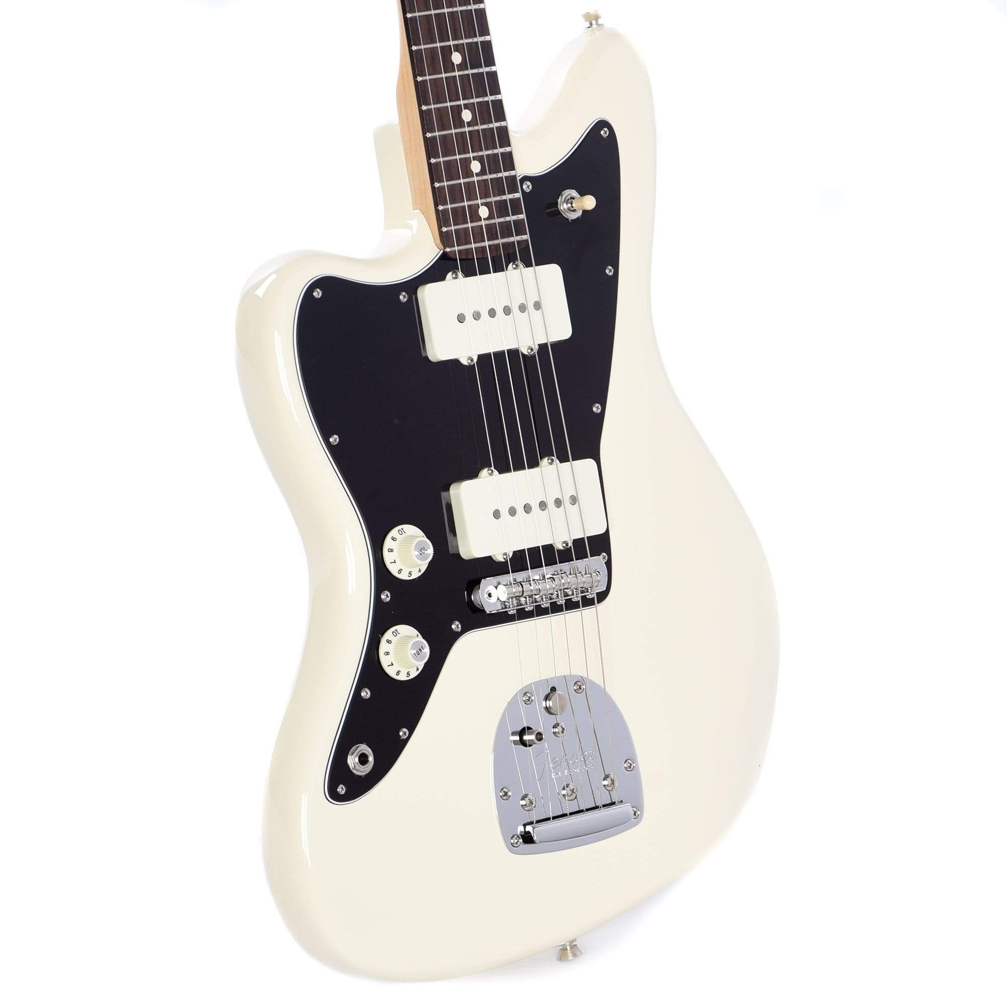 Fender American Pro Jazzmaster Lefty Olympic White – Chicago Music Exchange