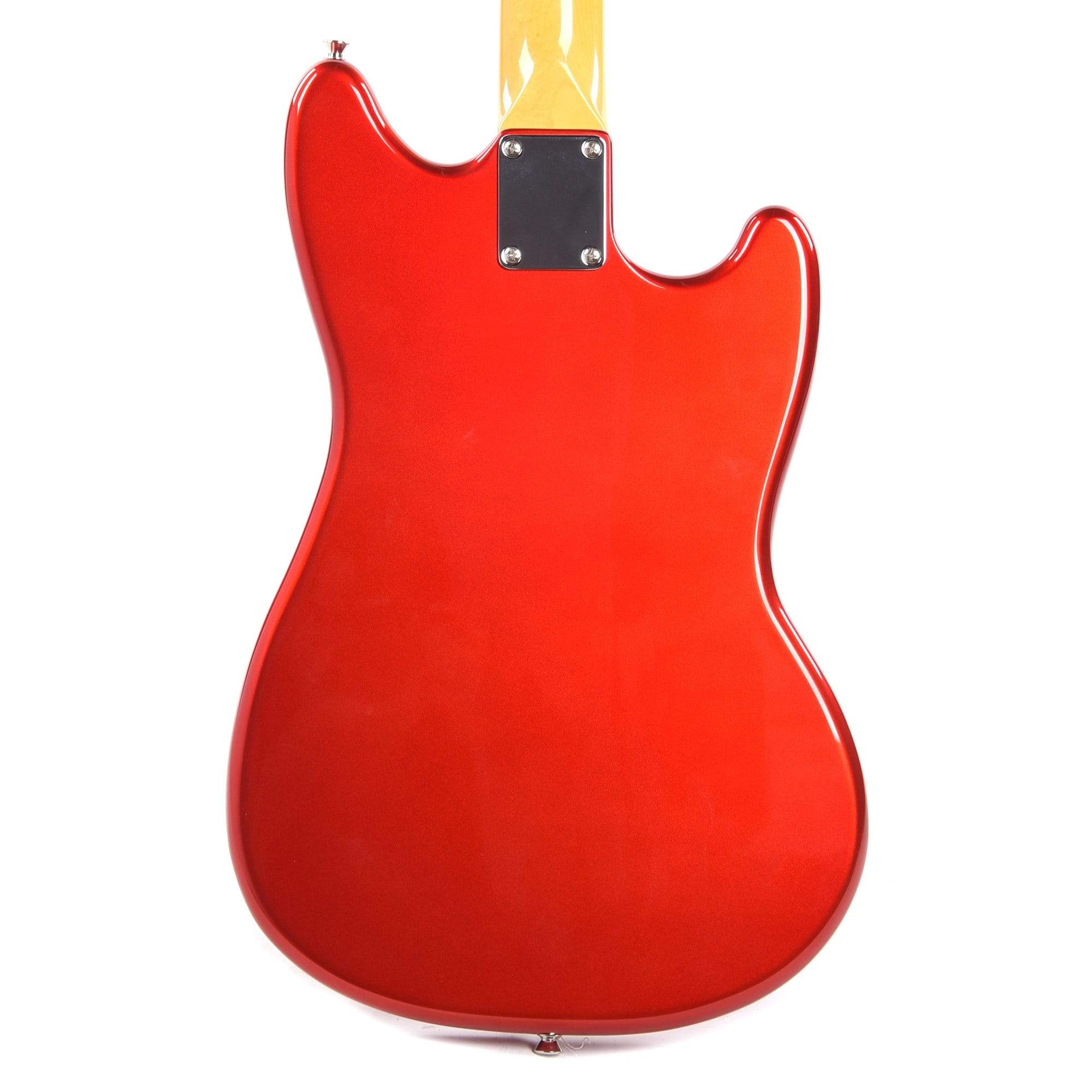 Fender MIJ Traditional 60s Mustang Candy Apple Red LEFTY w/Matching He ...
