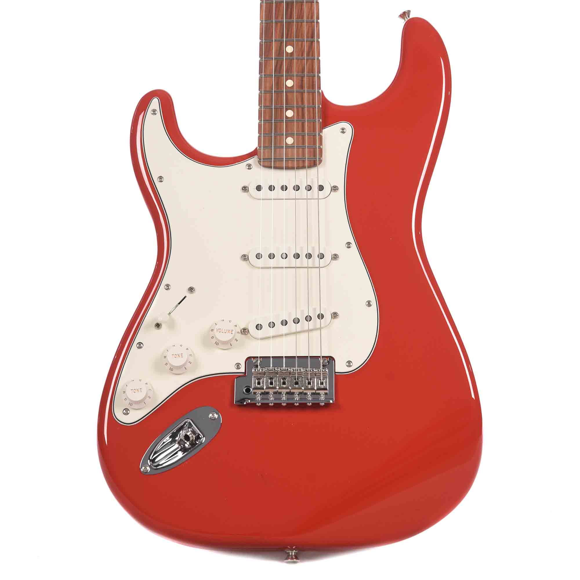 Fender Player Stratocaster LEFTY Sonic Red – Chicago Music Exchange
