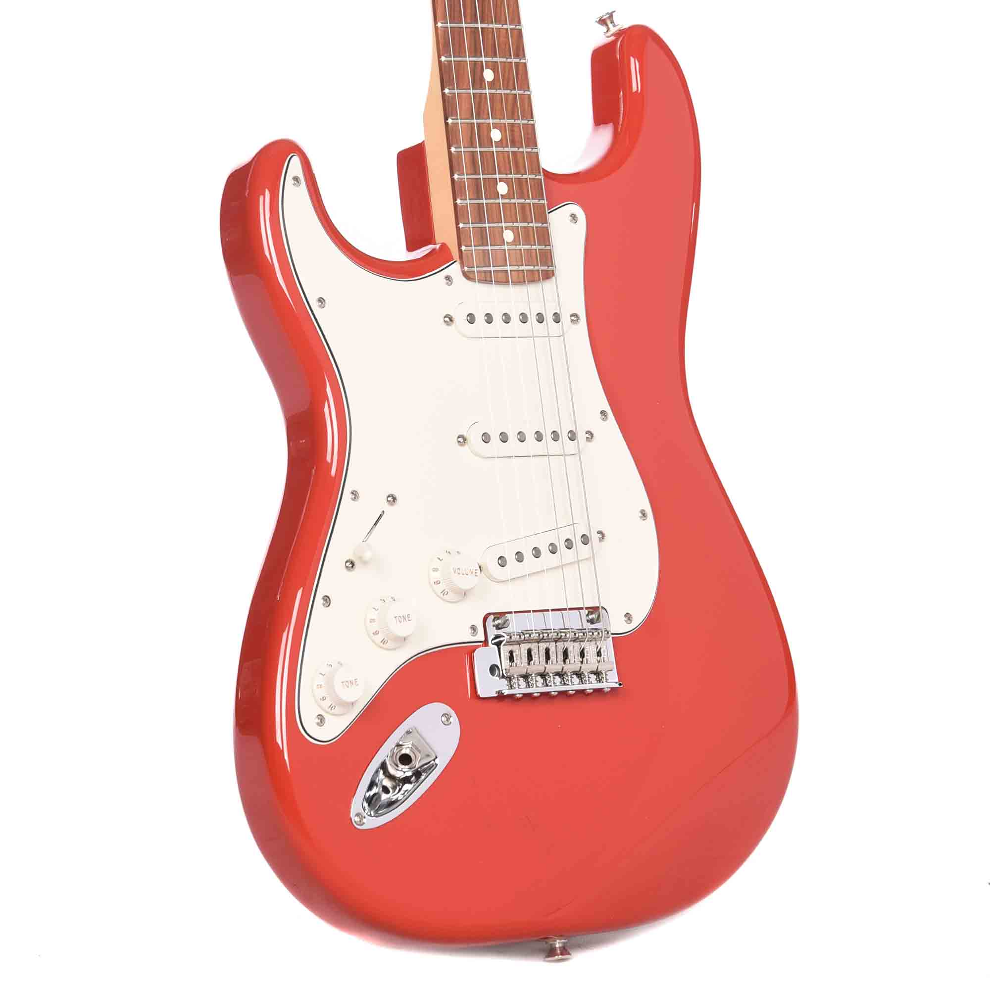 Fender Player Stratocaster LEFTY Sonic Red – Chicago Music Exchange